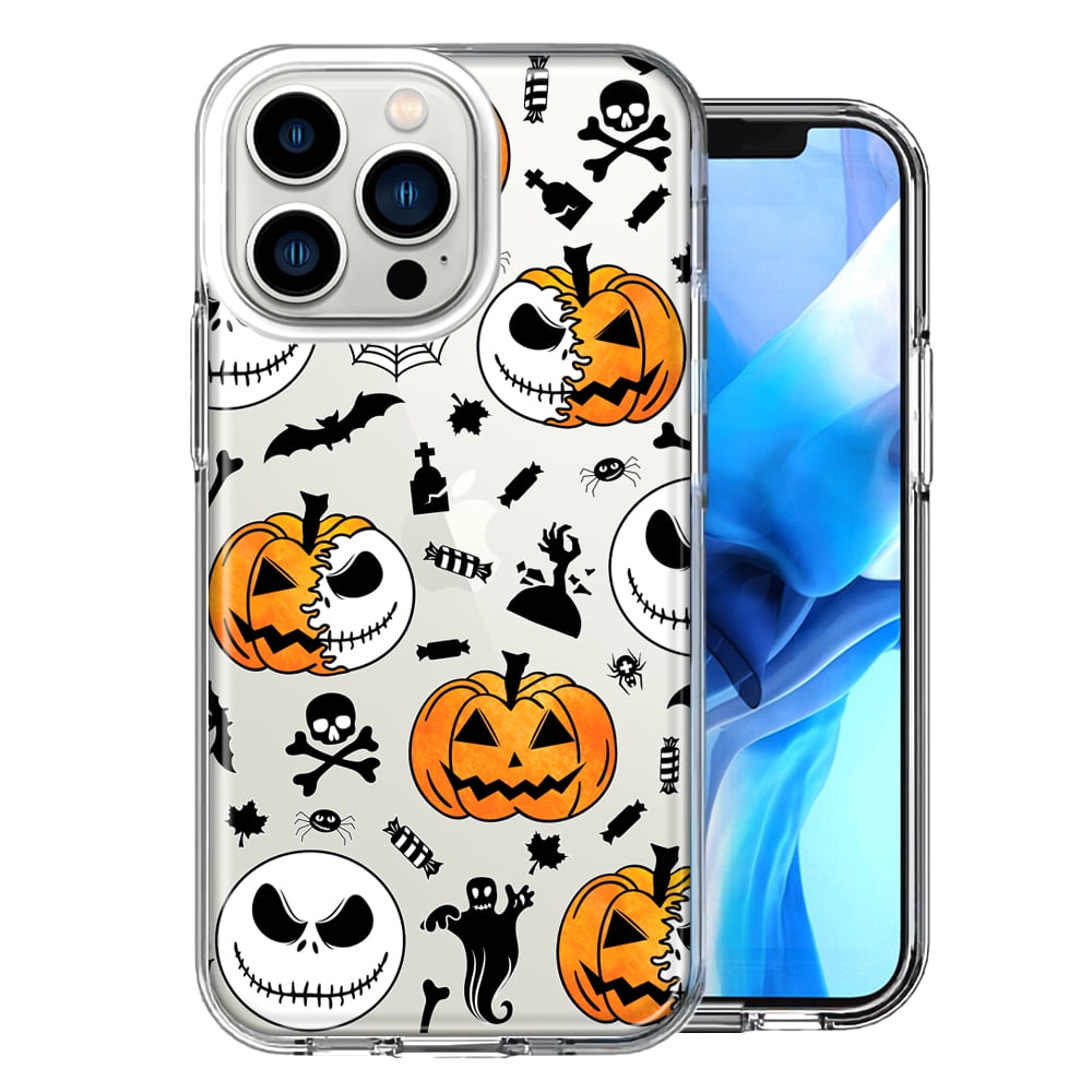MUNDAZE Apple iPhone 13 Pro Halloween Jack-O-Lantern Pumpkin Skull ...