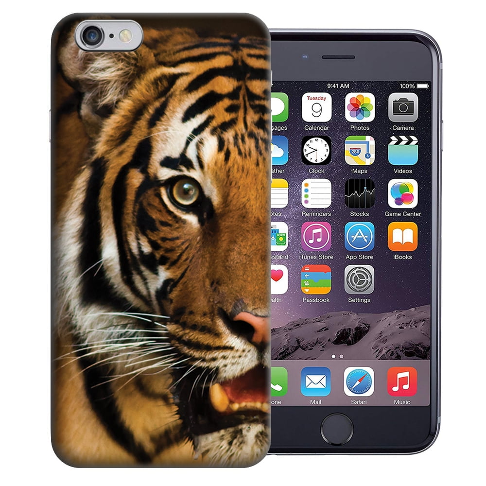 MUNDAZE Apple iPhone SE / 7 / 8 4.7 Inch Design Case - Tiger Face ...