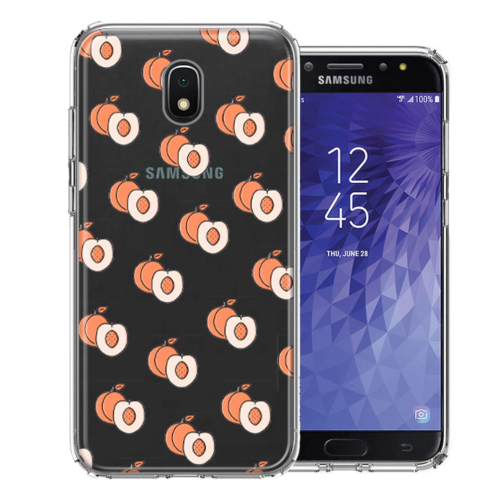 MUNDAZE For Samsung Galaxy J7 (2018) Star/Crown/Aura Polka Dot Peaches ...