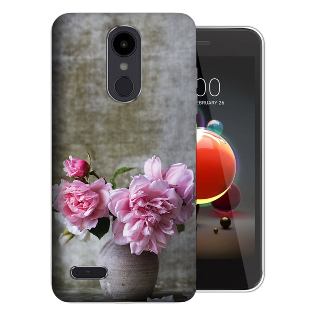 MUNDAZE LG Stylo 4 / Stylo 4 Plus Design Case - Flowers and Vase Design ...