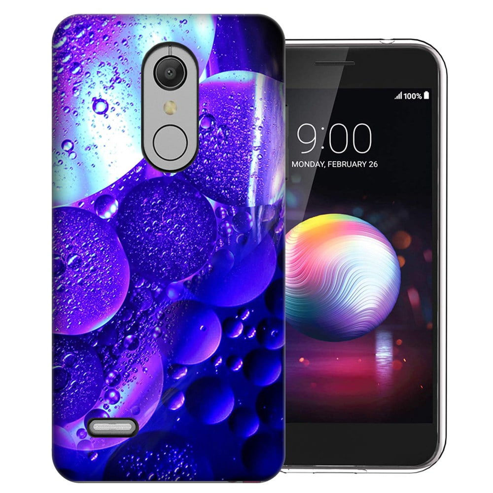 MUNDAZE LG Stylo 5 Purple Bubbles Design Phone Case Cover - Walmart ...