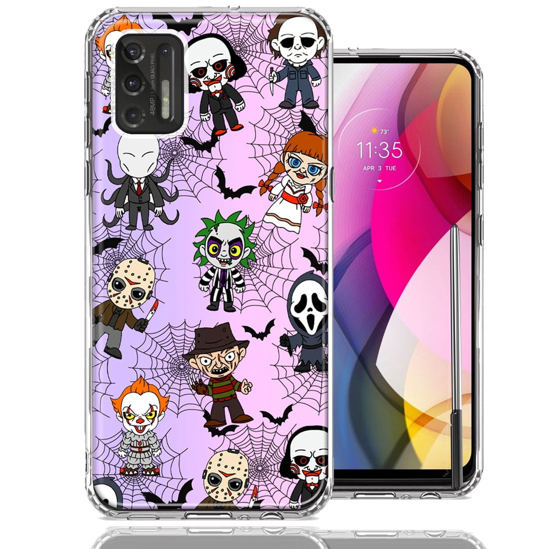 MUNDAZE Motorola Moto G Stylus 2021 Classic Haunted Horror Halloween ...