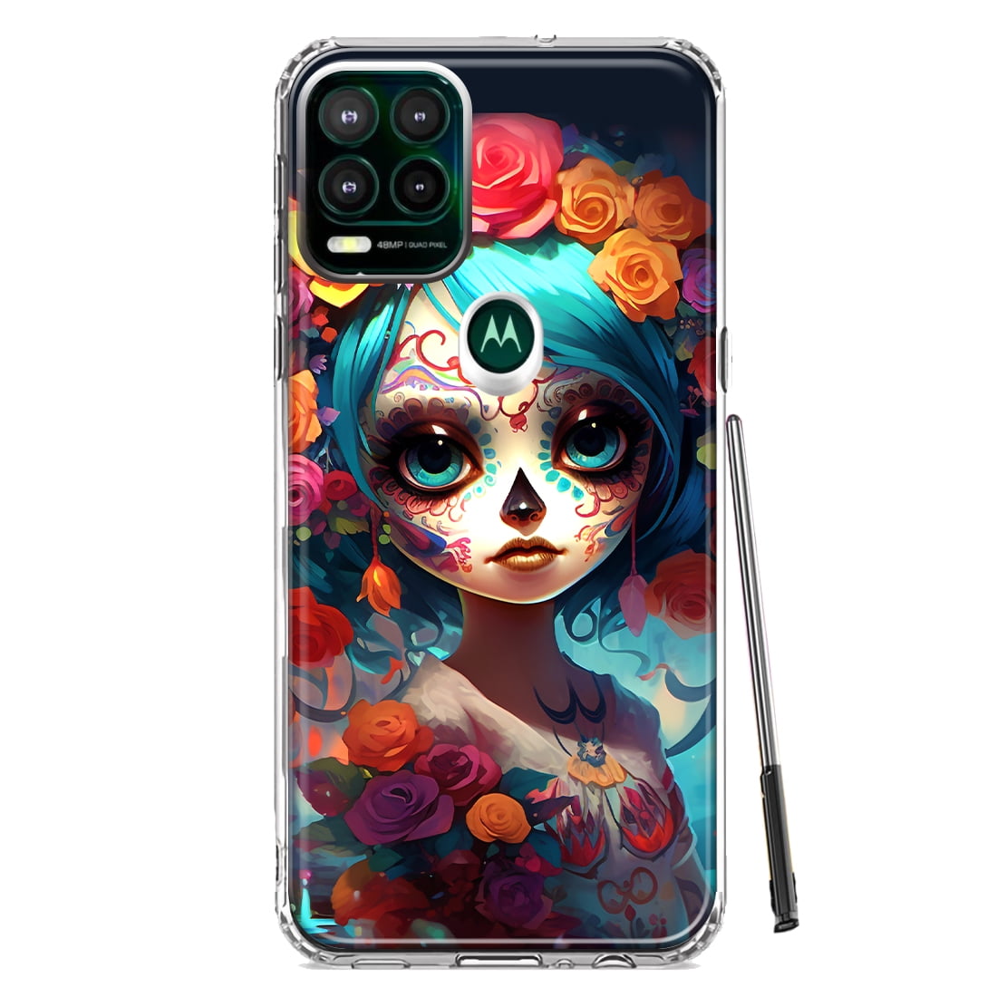 MUNDAZE Motorola Moto G Stylus 5G Shockproof Clear Hybrid Protective ...