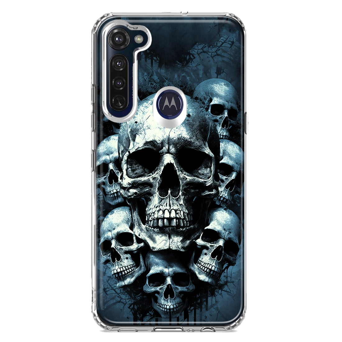 MUNDAZE Motorola Moto G Stylus Graveyard Death Dream Skulls Double ...