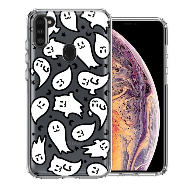 MUNDAZE Samsung Galaxy A11 Kawaii Manga Cute Halloween Ghosts Spirits ...