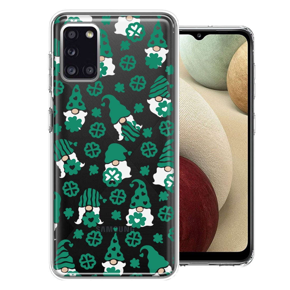 MUNDAZE Samsung Galaxy A31 Lucky Green St Patricks Day Cute Gnomes ...