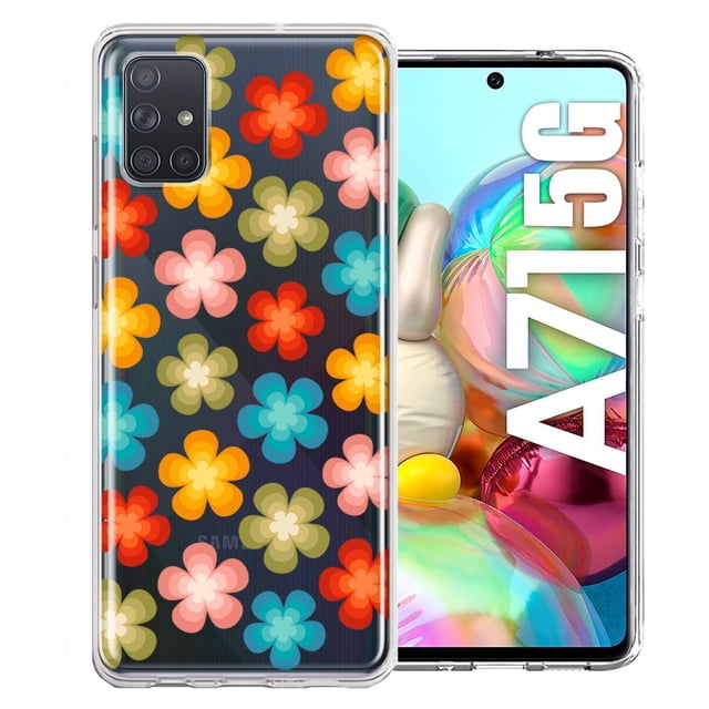 MUNDAZE Samsung Galaxy A71 5G Groovy Gradient Retro Color Flowers ...
