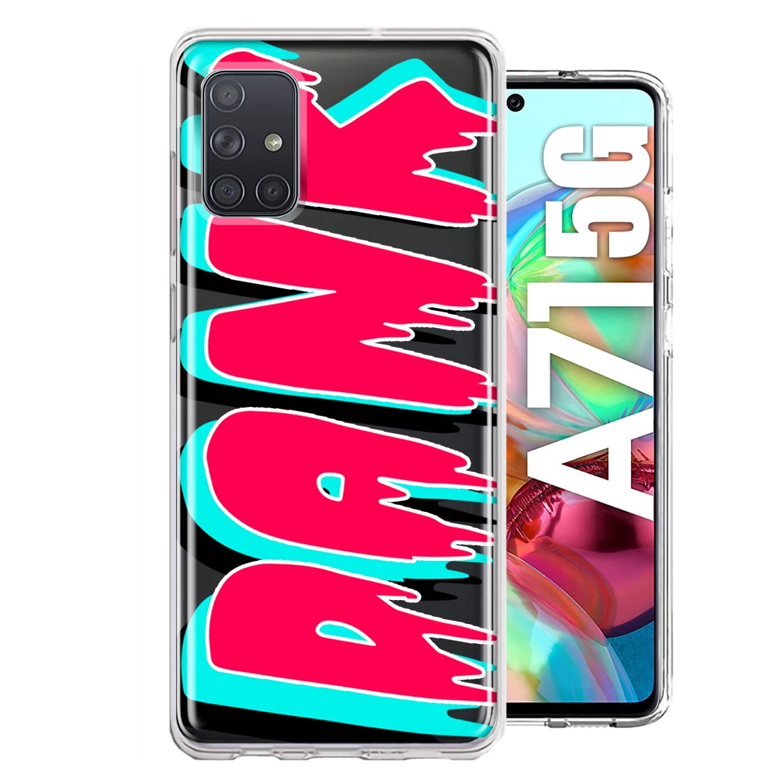 MUNDAZE Samsung Galaxy A71 5G Shockproof Clear Hybrid Protective Phone ...