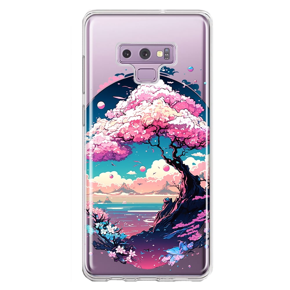 MUNDAZE Samsung Galaxy Note 9 Shockproof Clear Hybrid Protective Phone ...