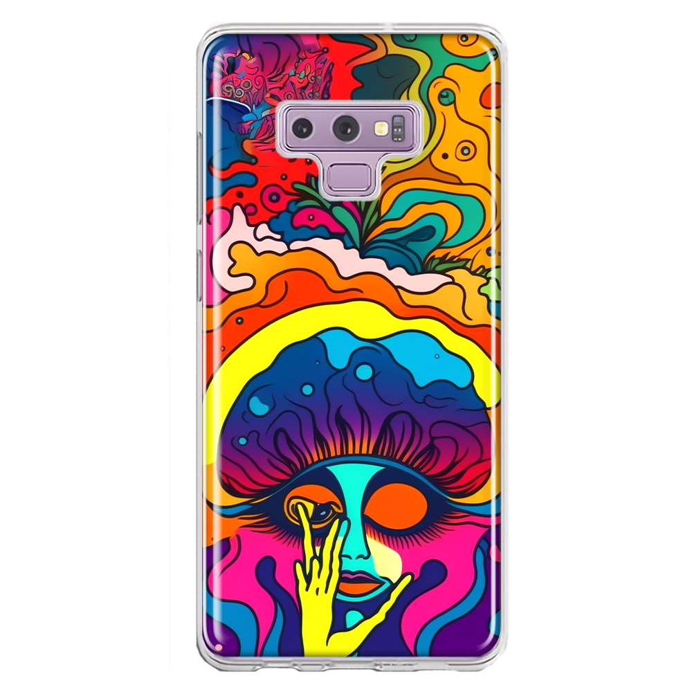 MUNDAZE Samsung Galaxy Note 9 Shockproof Clear Hybrid Protective Phone ...