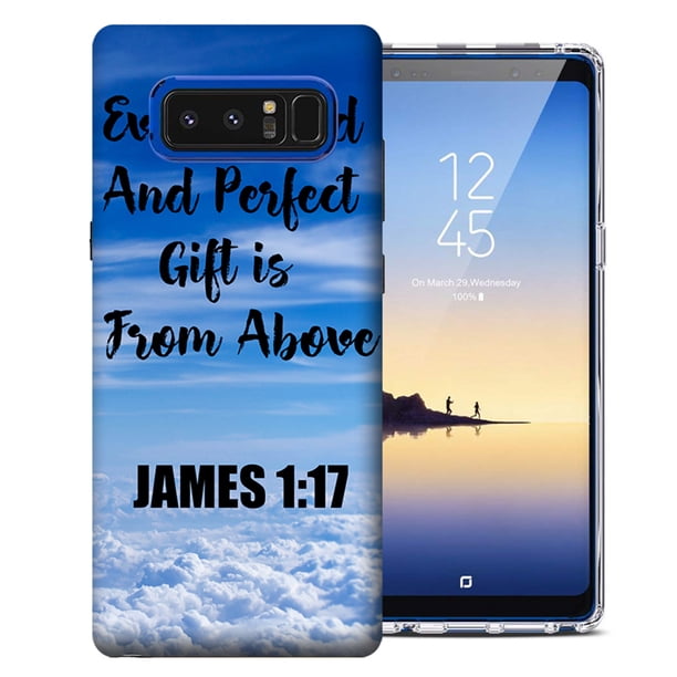 MUNDAZE Samsung Galaxy S10e James Scripture Gift From Above Design TPU ...
