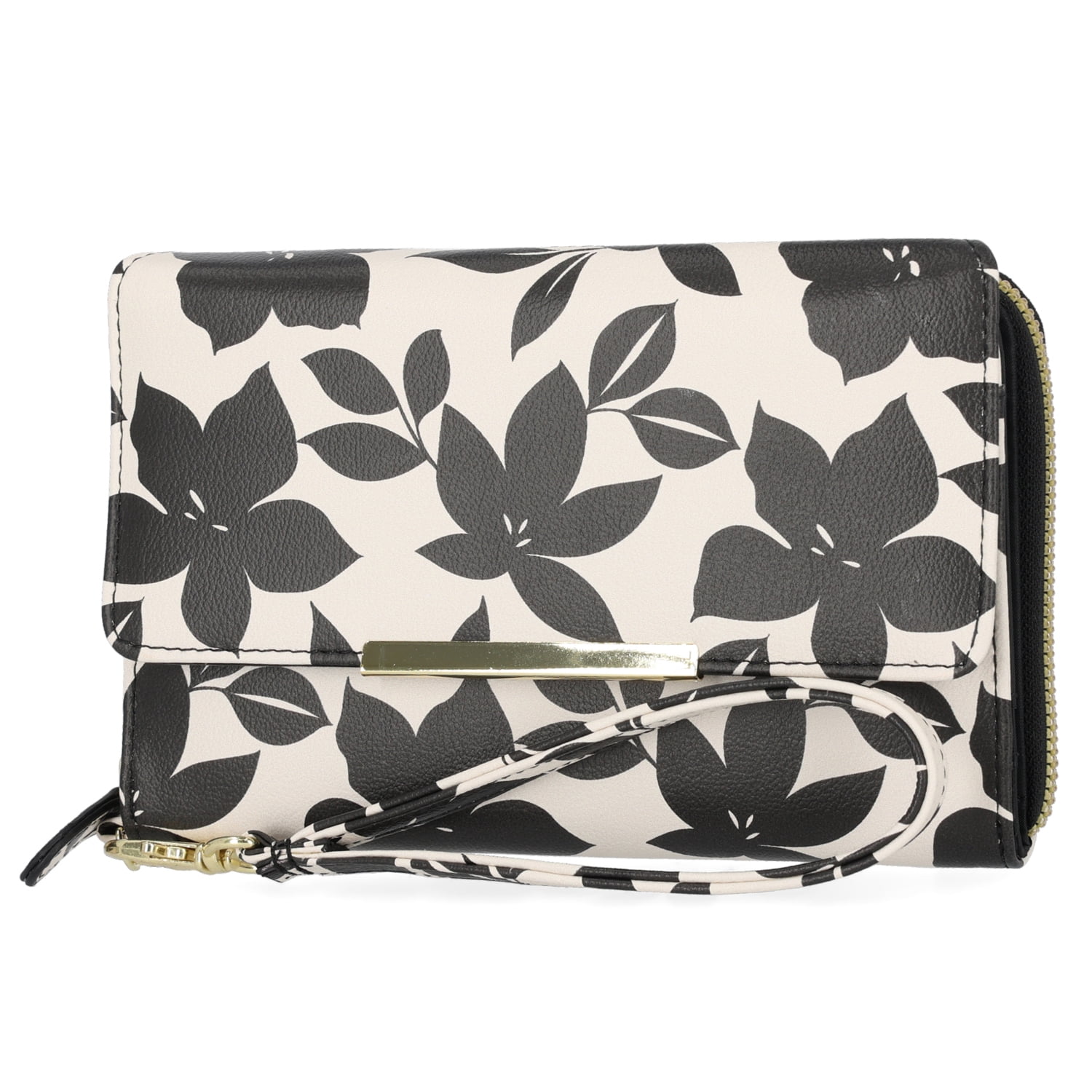 MUNDI Big Fat Womens RFID Blocking Wallet Clutch Organizer Removable ...