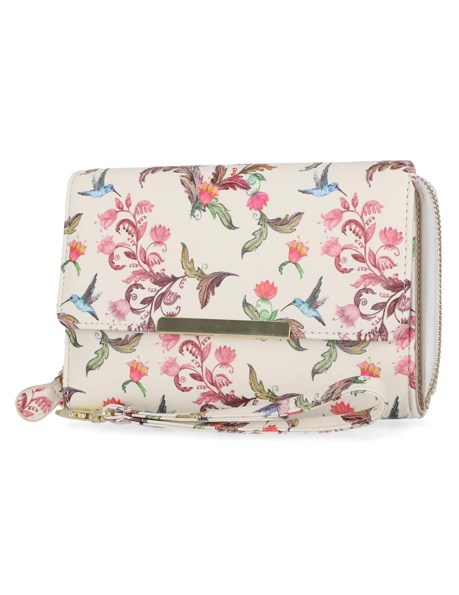 MUNDI Big Fat Womens RFID Blocking Wallet Clutch Organizer Removable ...