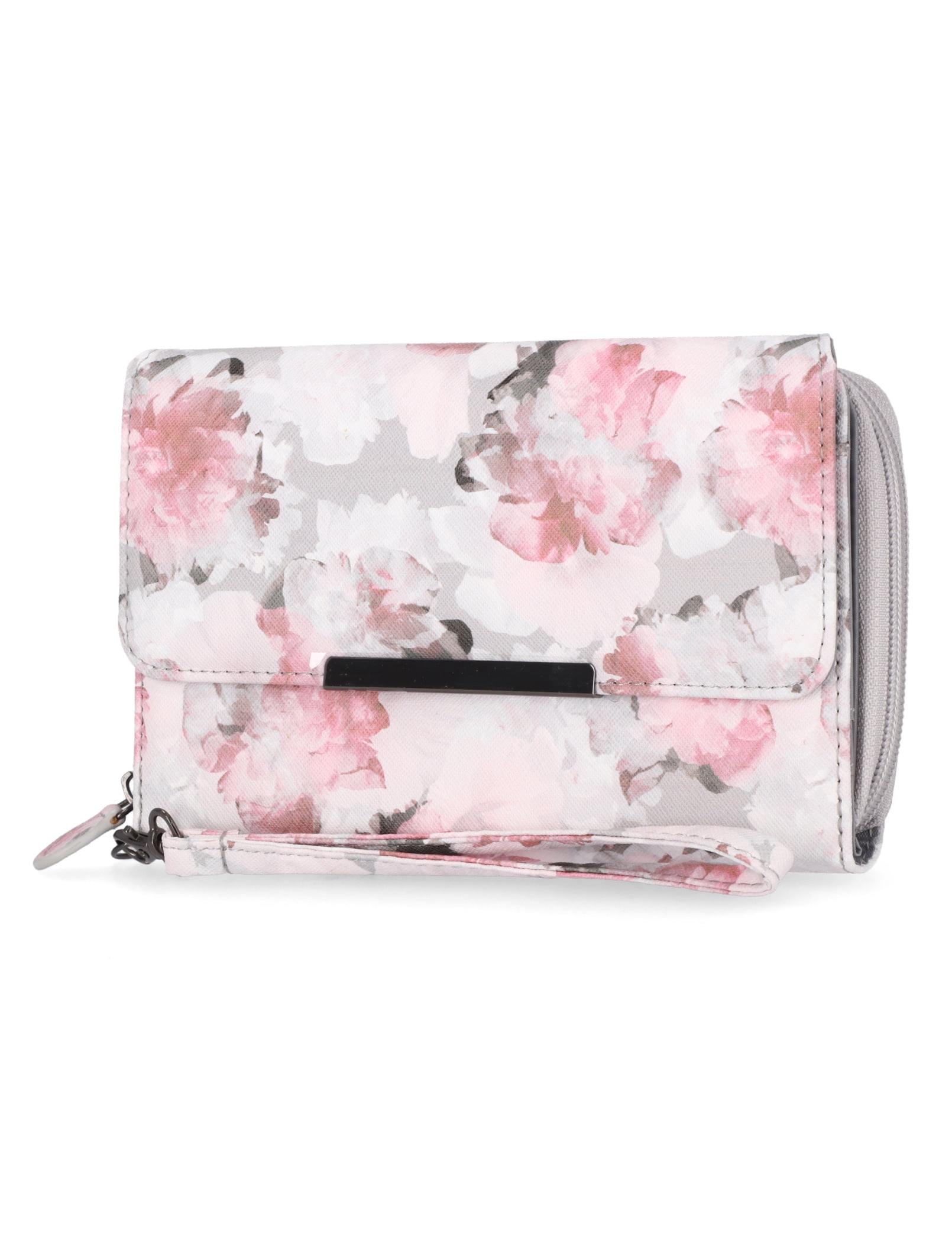 MUNDI Big Fat Womens RFID Blocking Wallet Clutch Organizer Removable ...
