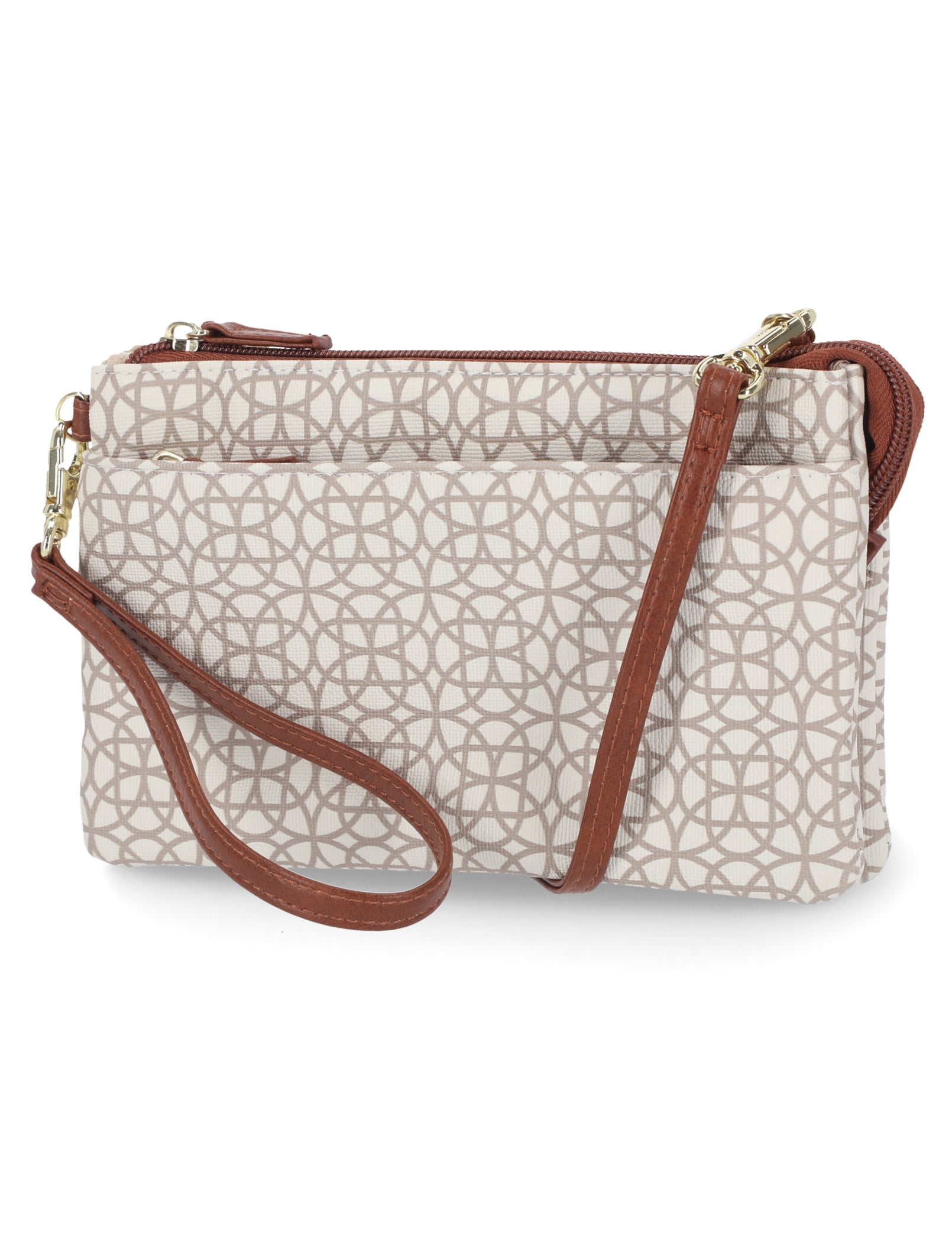 MUNDI Brady RFID Blocking Crossbody Bag with Phone Pocket, Wallet, Card ...