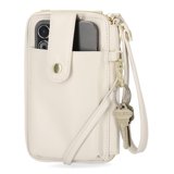 MUNDI Jacqui Vegan Leather RFID Women's Crossbody Cell Phone Bag ...