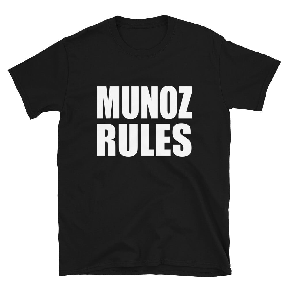 MUNOZ Rules Son Daughter Boy Girl Baby Name TShirt - Walmart.com