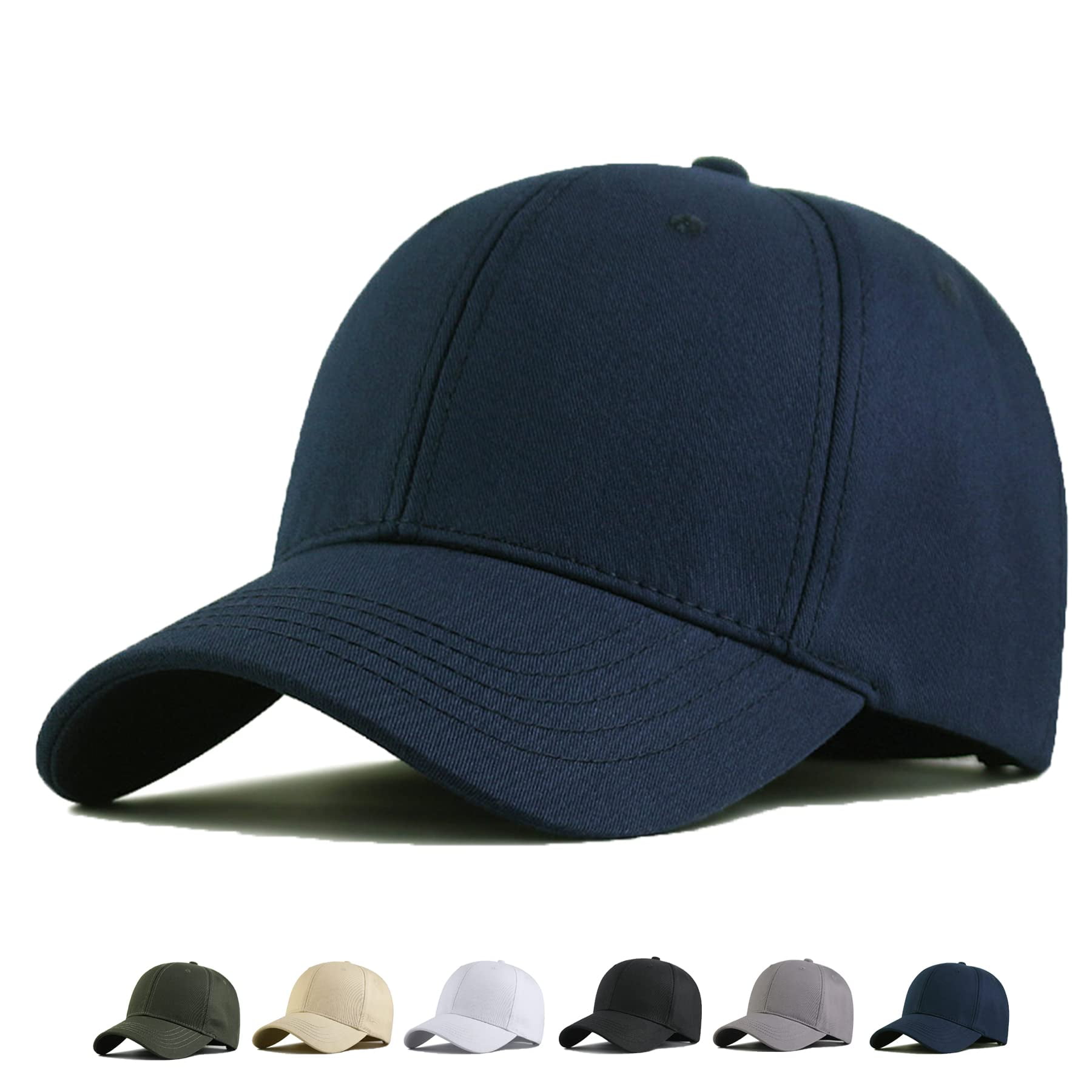 MUNULA Oversize Baseball Cap XXL Big Head Hats for Men Large Head Hats ...