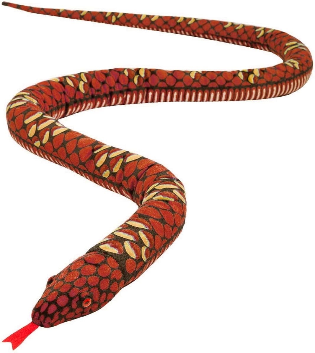 MUOVE Snake Stuffed Animal, Plush Large Snake Realistic Snake Toy, 110 ...