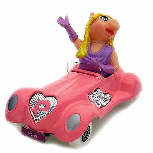 The Muppets Miss Piggy Car - Walmart.com