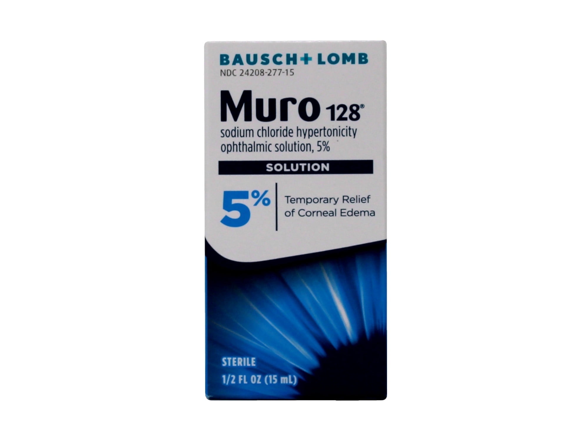 Muro 128 Sodium Chloride Hypertonicity Solution 5%, Sterile Eye Drops ...