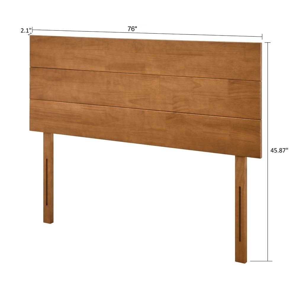 MUSEHOMEINC Solid Wood Headboard for Queen/King Size Bed with Flat ...