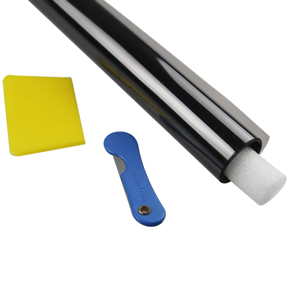 MUSEYA Heat Insulation Black Car Window Film Explosion Proof Scratch ...