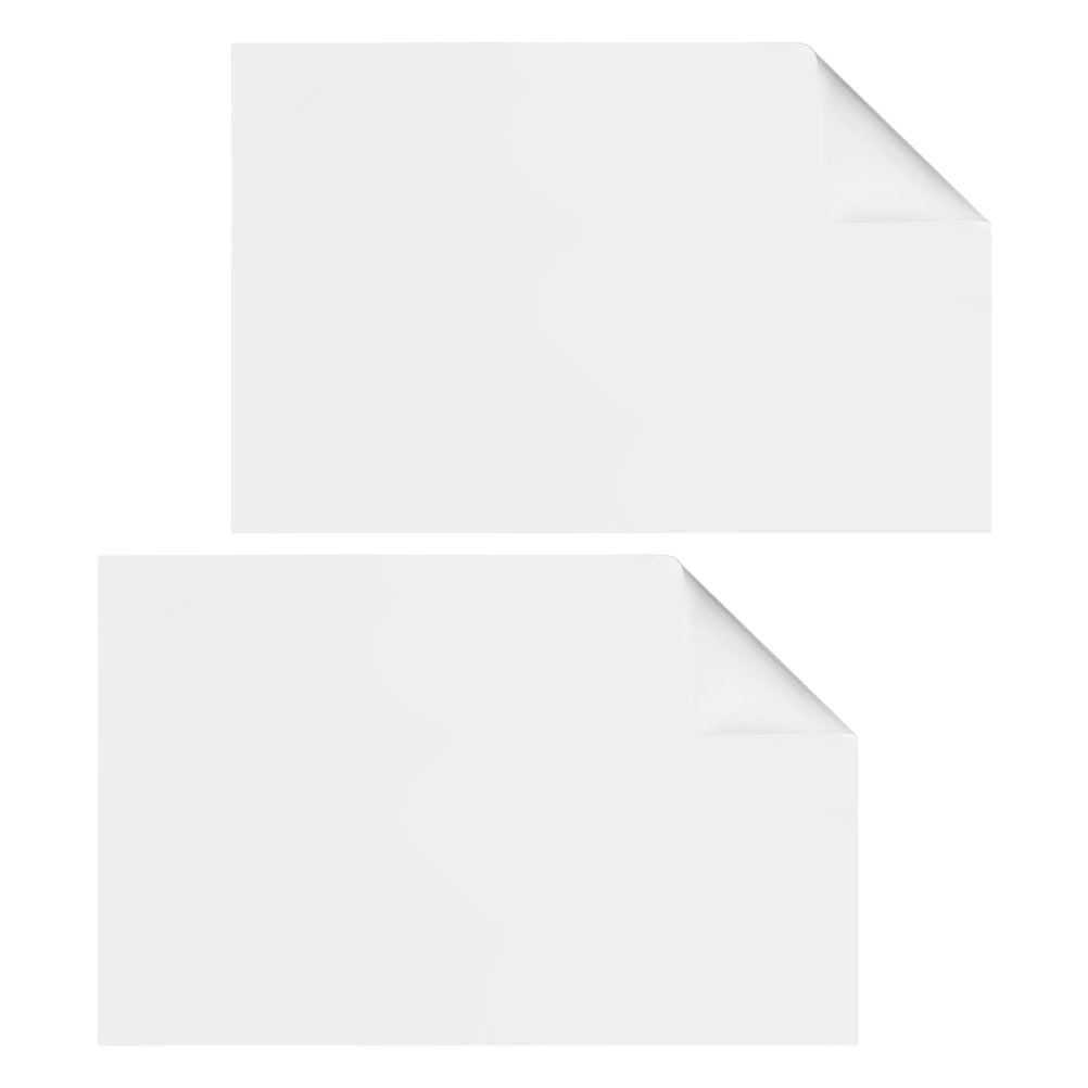 MUSEYA 1 Roll Static Cling Whiteboard For Wall Note Taking Dry Erase ...
