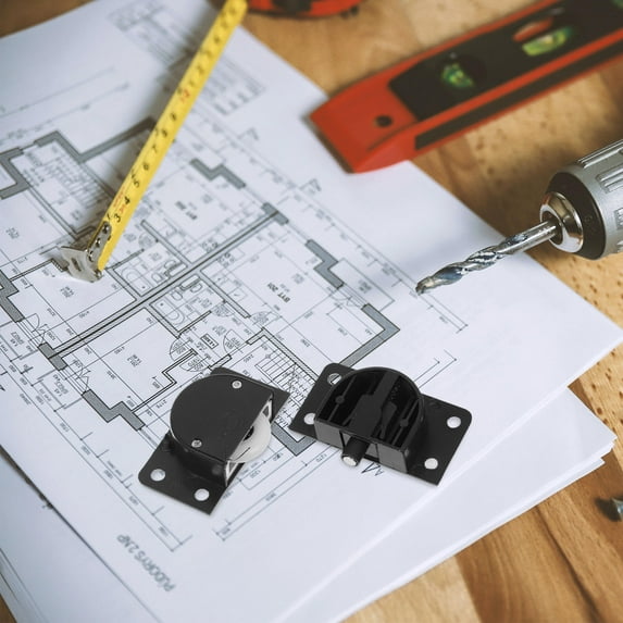 MUSEYA 1 Set Of Cabinet Sliding Wheels For Modern Elegance Sliding Door ...