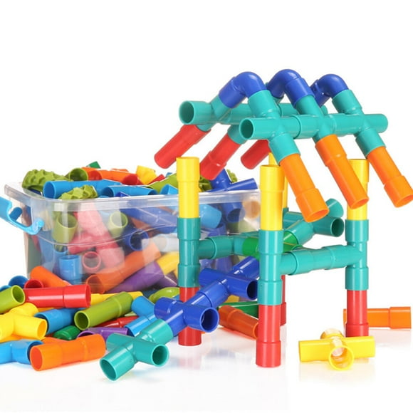Plastic Pipe Toys for Kids Colorful Building Sets and Educational Kits
