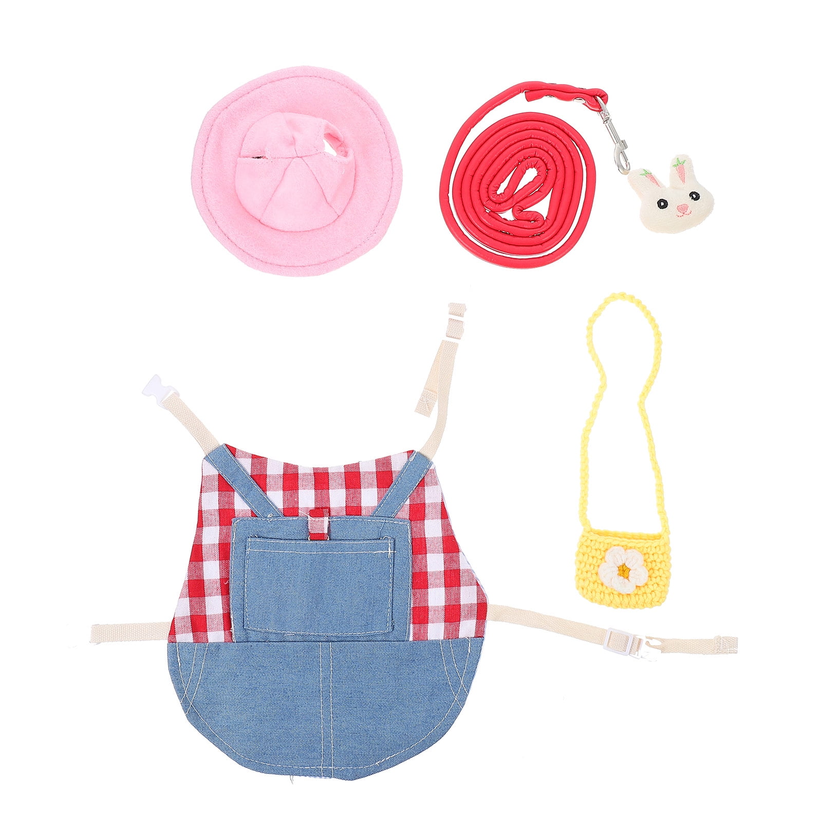 MUSEYA 1 Set of Bunny Costume Set for Pet in Assorted Color Cotton ...