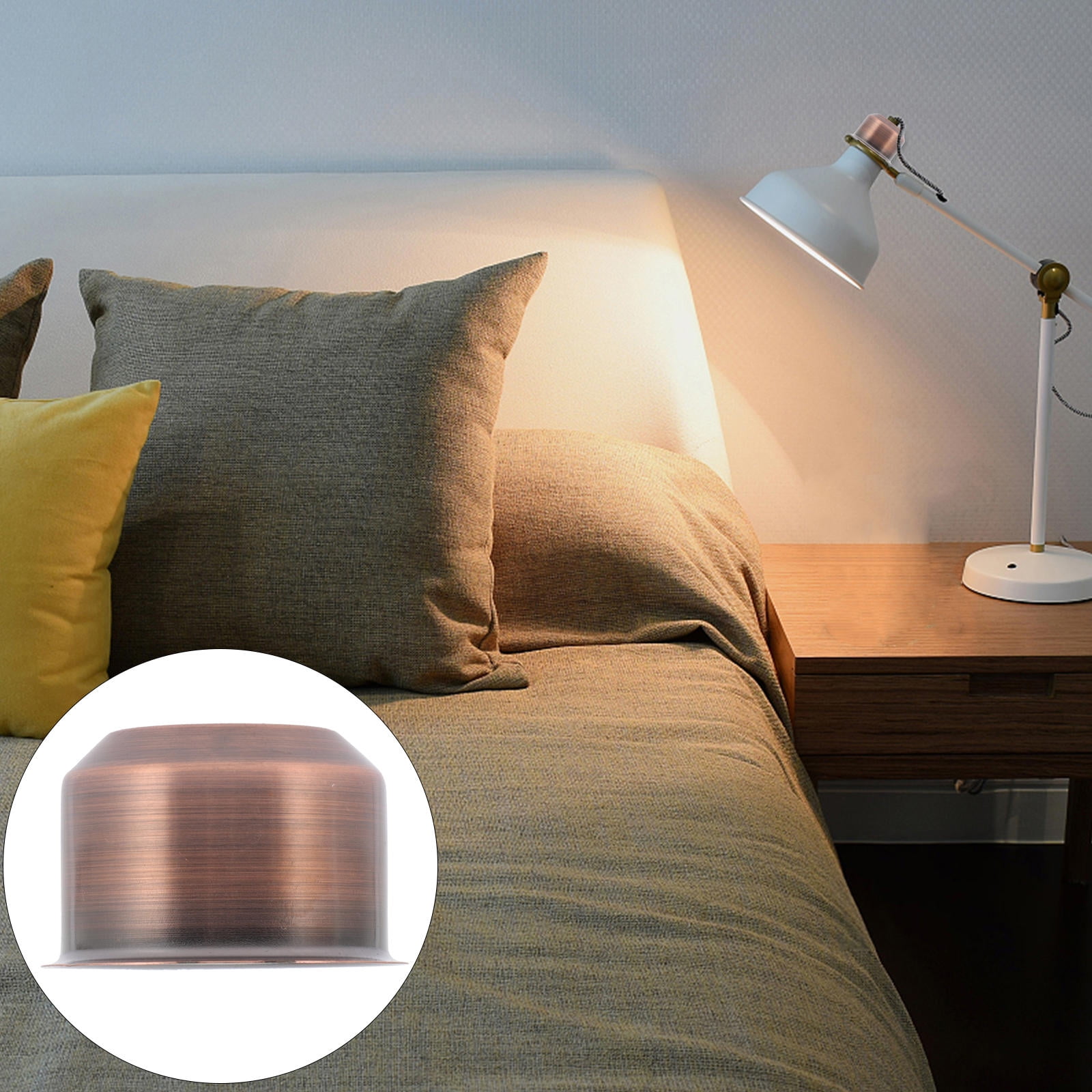 MUSEYA 10pcs Lamp Base Socket Brown Copper Light Bulb Accessories for ...