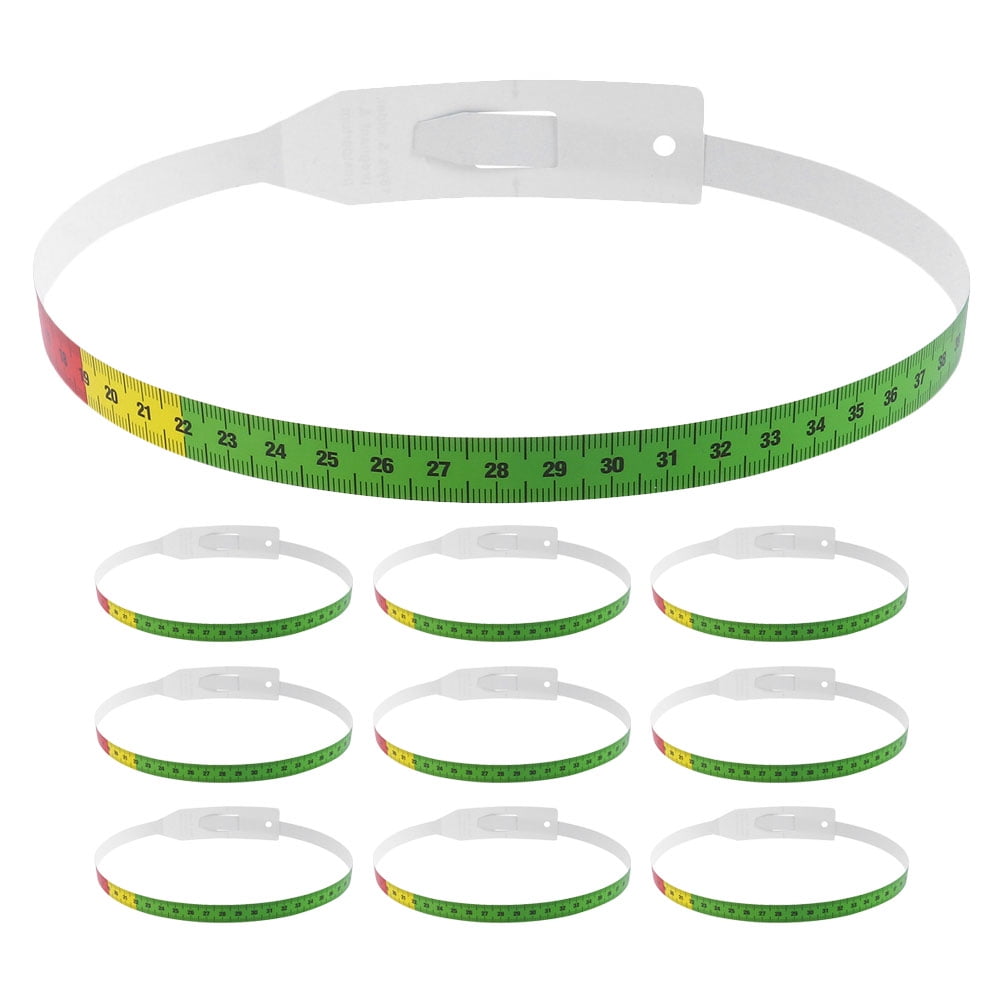 MUSEYA Newborn Head Circumference Measure Ruler Flexible p 10Pcs ...