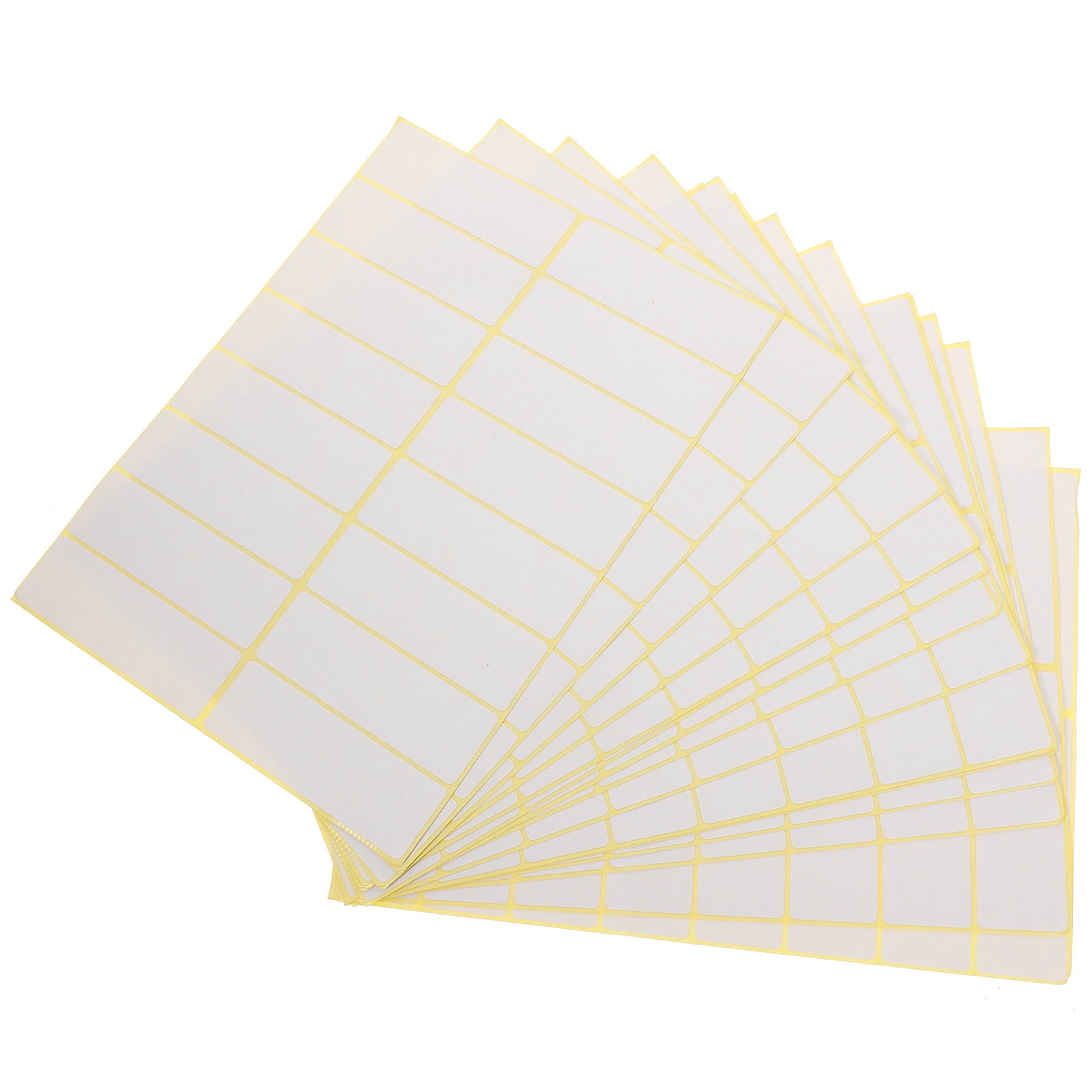 MUSEYA 15 Sheets Sticker Labels Hand Writable for Organization ...