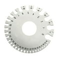 MUSEYA 1Pack Silver Wire Gauge Measurement Tool for Engineers and Model ...