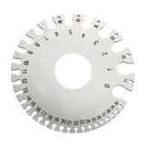 MUSEYA Measure Diameter Gauge Silver Wire Thickness Tool Durable Metal ...