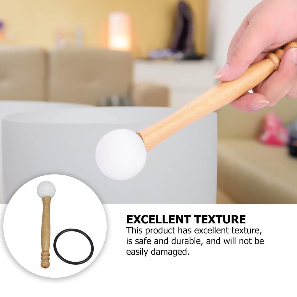 MUSEYA 1Pcs Bowl Striker Rubber Color Singing Bowl Accessory for ...