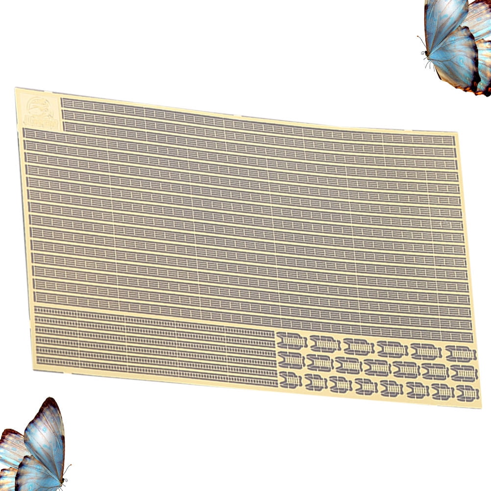 MUSEYA 1pc Model Railing Pe Ladder Escalator Upgrade Etching for ...