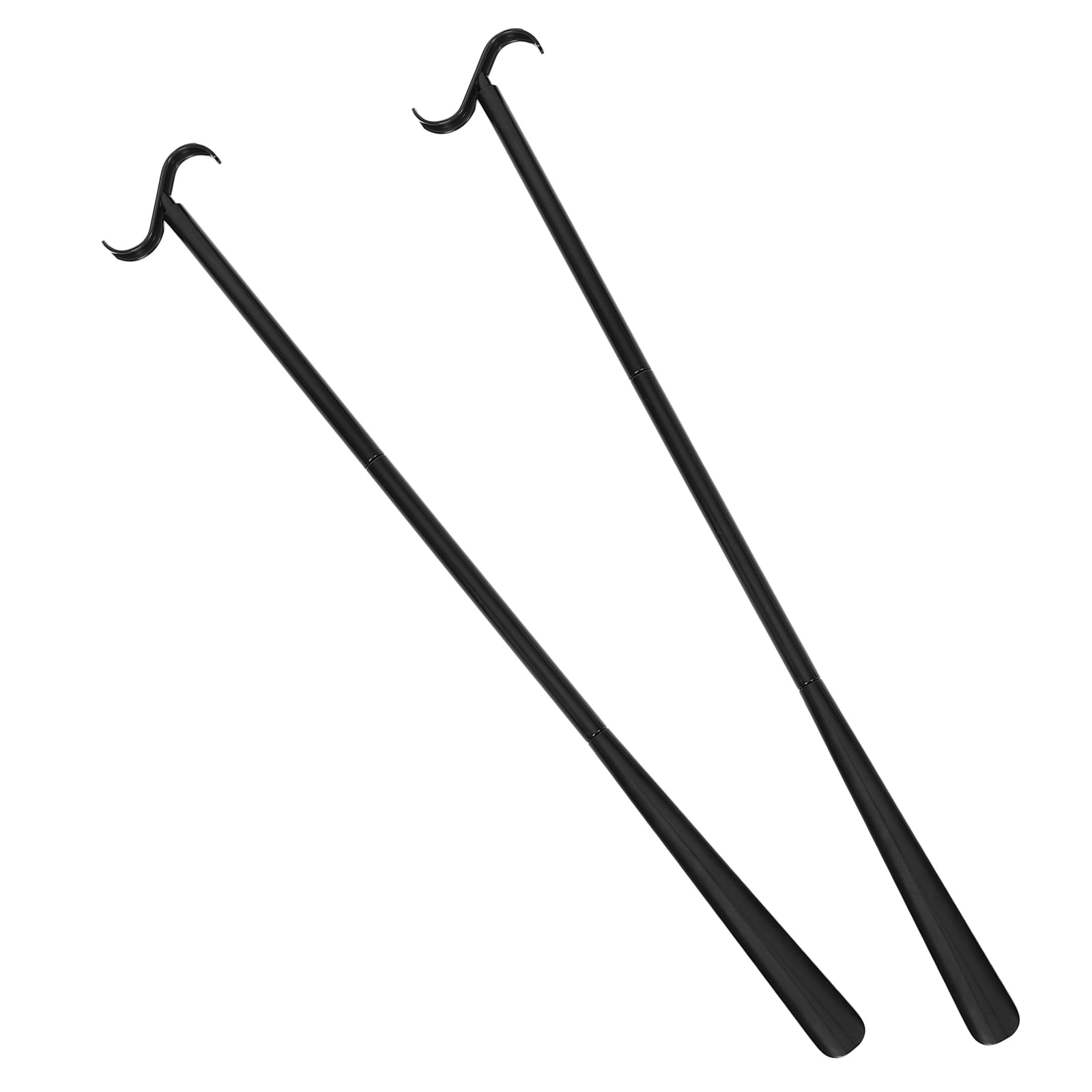MUSEYA 2Pack Extended Shoe Horn for Elderly Long Handle ABS Shoe Helper ...