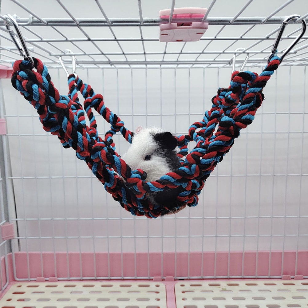 MUSEYA 2Pcs Hangable Bird Nest Cotton Rope Exercising Pet Owners ...