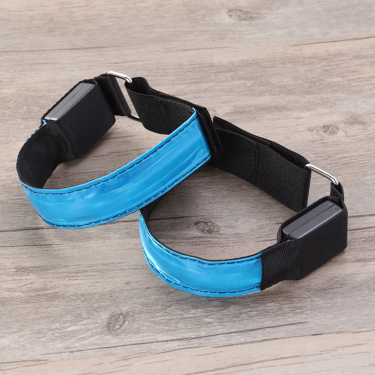 MUSEYA 2Pcs Led Slap Band for Running Blue Safety Lighting for Dog ...