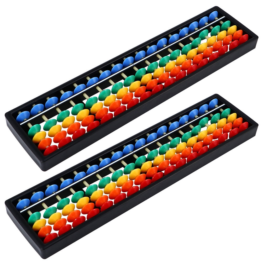 MUSEYA 2Set Educational Abacus for Kids in Assorted Color for School ...