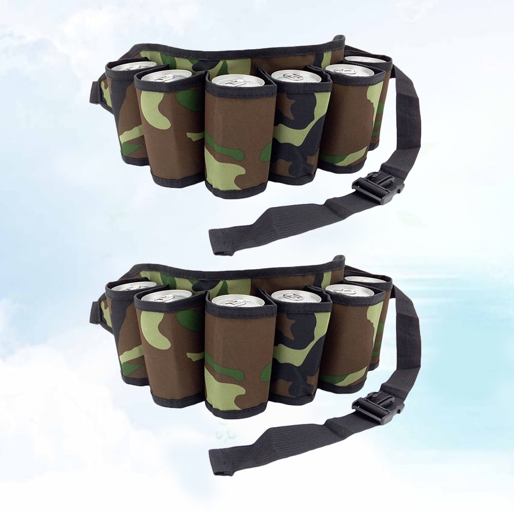 MUSEYA 2Set Foldable Drinks Carrier Beer Belt Novelty Design for ...