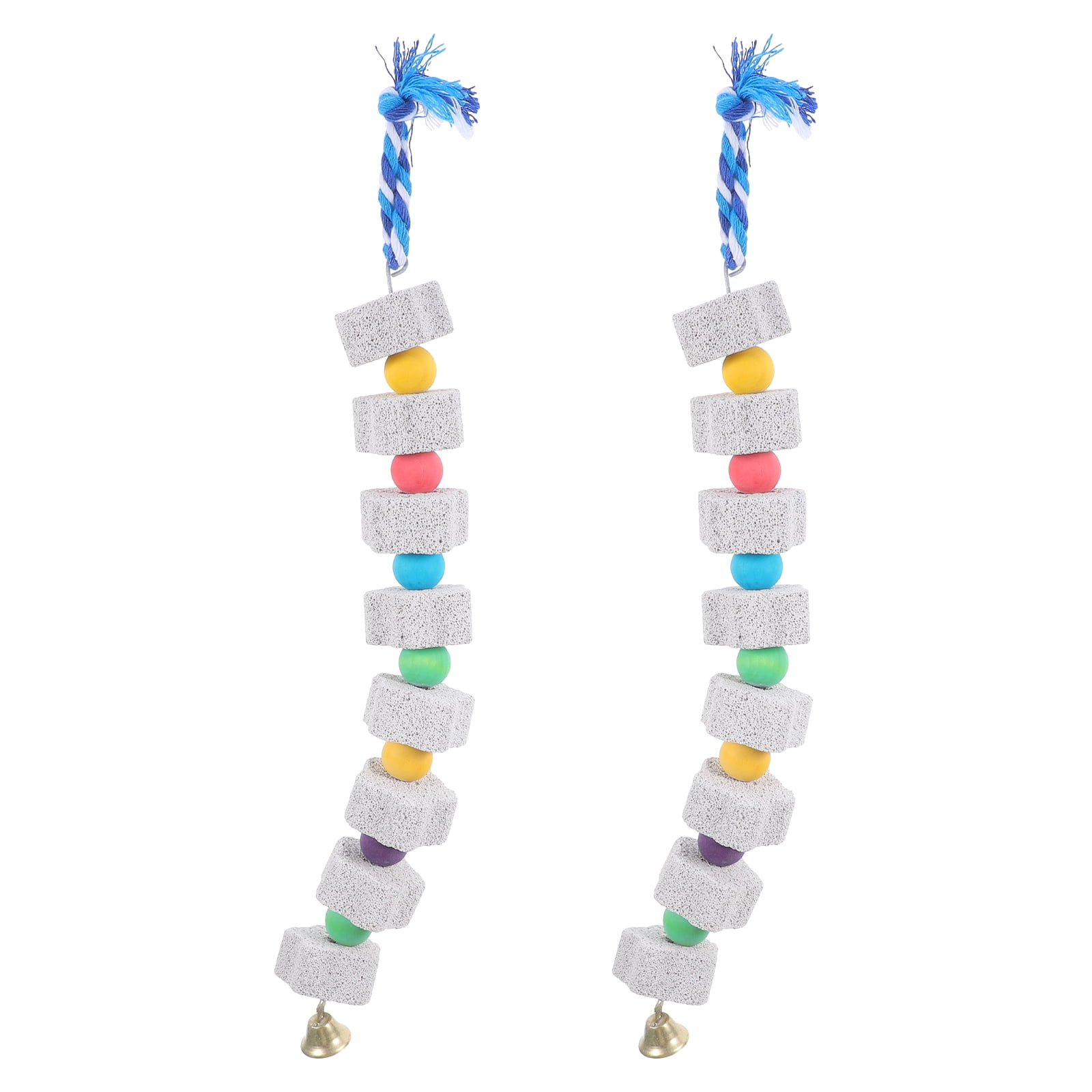 MUSEYA 2pcs Chicken Chewing Toy With Volcanic Stone For Chicken Coop ...