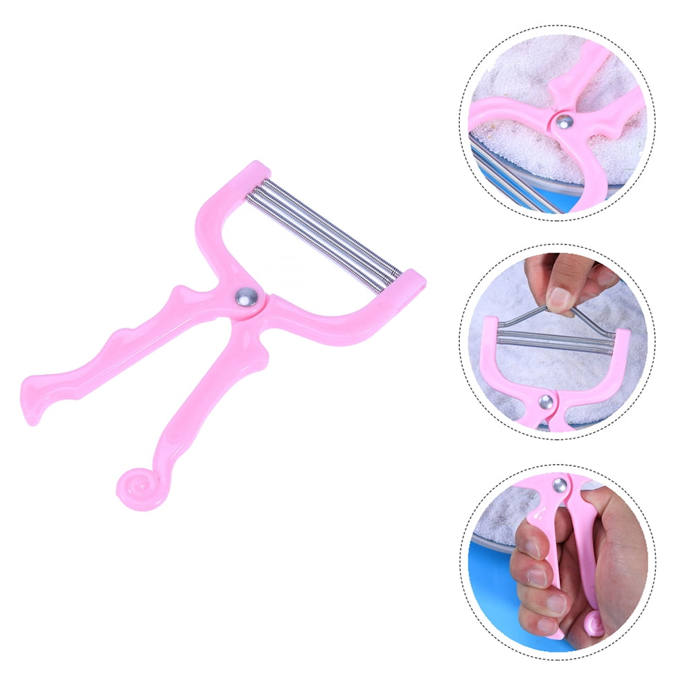 MUSEYA 2pcs Women's Facial Hair Remover Spring Epilator for Eyebrows ...