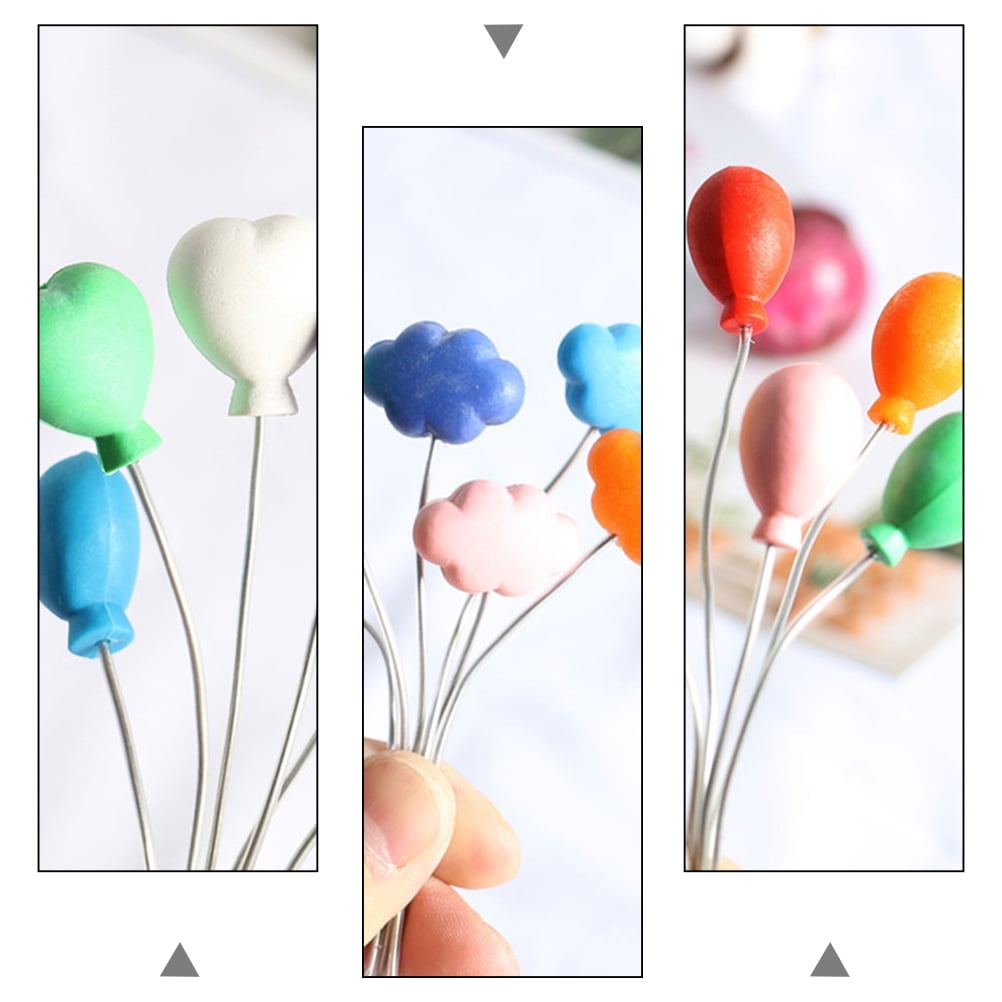 MUSEYA 30pcs Mini Colored Balloon Bright Colour Balloons Assorted Color ...