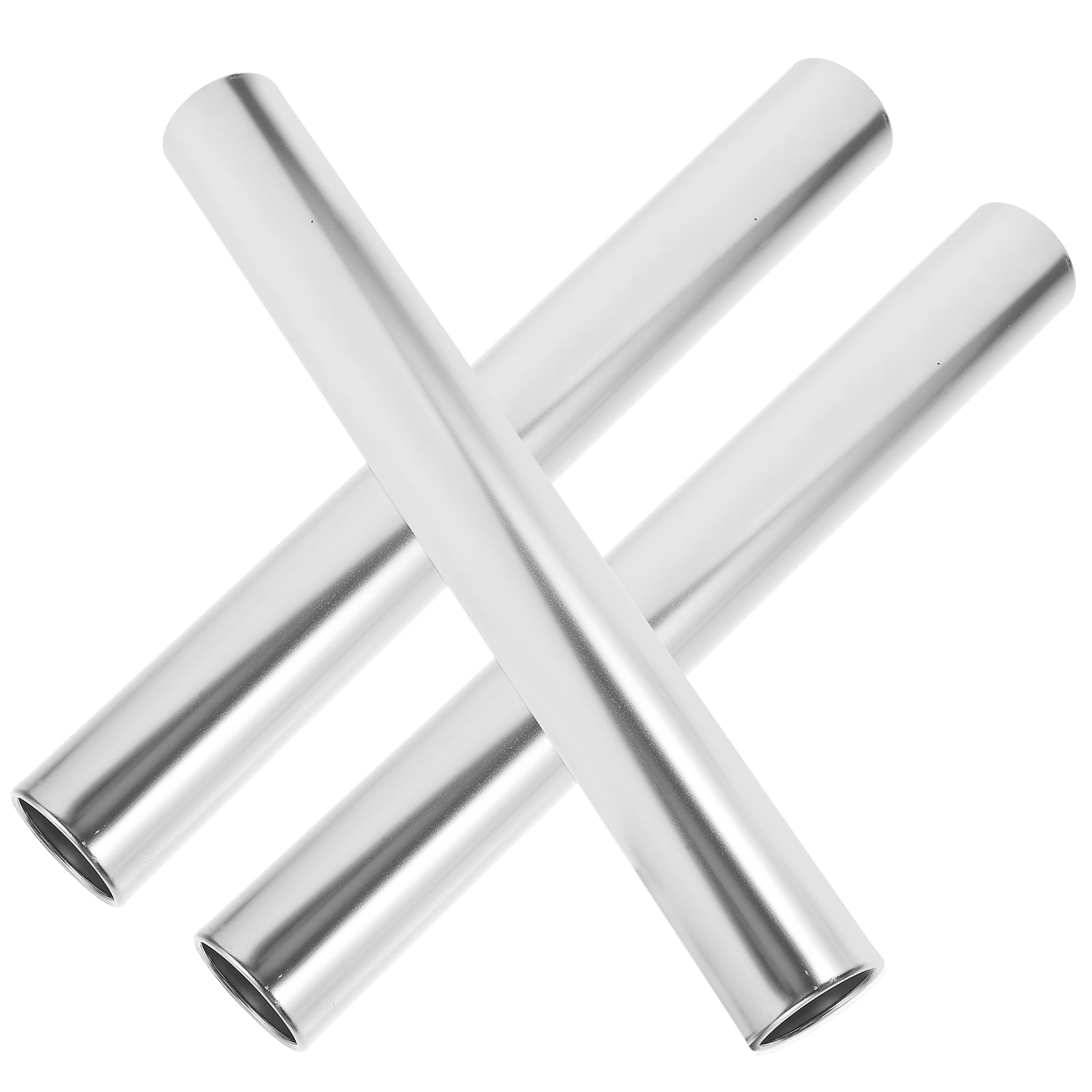 MUSEYA 3Pcs Competition Relay Baton Set Aluminum Alloy for School Field ...