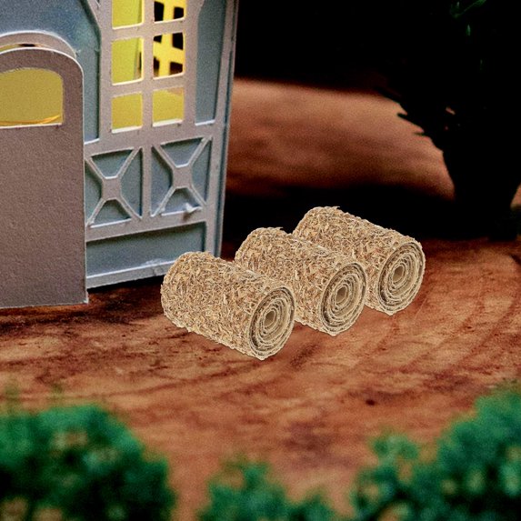 MUSEYA 4Set Miniature Haystacks Golden Rustic Elegance Decoration for ...