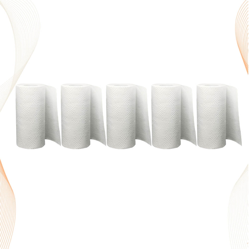 MUSEYA 5 Rolls Kitchen Oil Absorption Paper Tissue For Home And Office ...