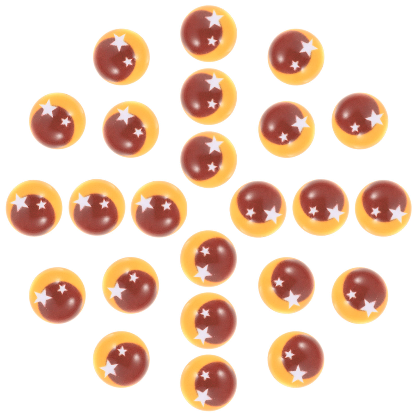 MUSEYA 50pcs Glass Realistic Eyeballs Plush Doll Glass Eyes Multi DIY ...